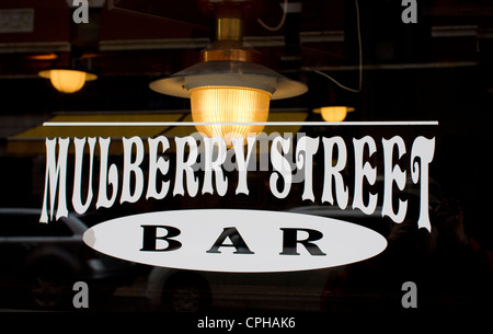 Mulberry Street Bar In Little Italy Where Some Scenes From The Sopranos ...