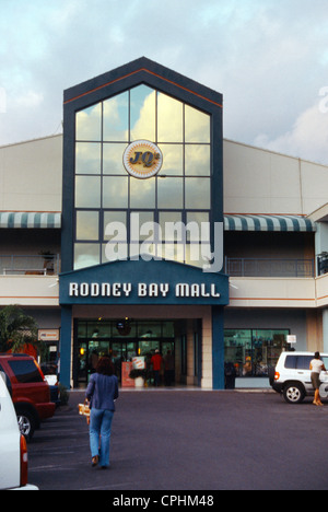 Rodney Bay St Lucia Rodney Bay Shopping Mall People Shopping Stock ...