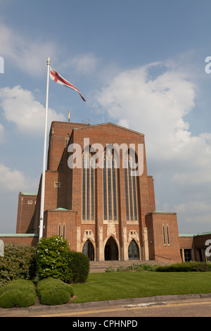 Exterior view of Guildford Cathedral Stock Photo - Alamy