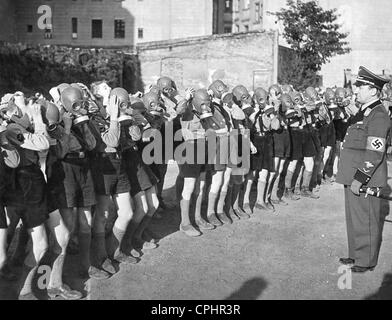 Hitler Youth boys training in the mountains (1943 Stock Photo: 49985389 ...