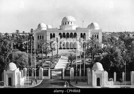 Italian colonial architecture in Tripoli, Libya Stock Photo - Alamy