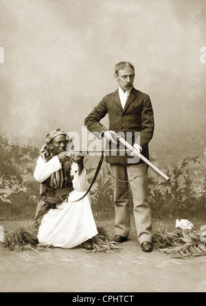 Karl Peters, 1856 to 1918. German. A founder of German East Africa ...