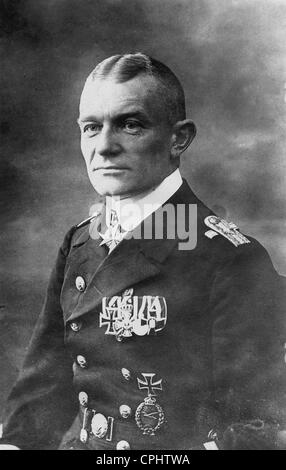 Friedrich Christiansen as lieutenant colonel at sea, 1917 Stock Photo ...