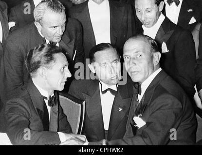 Dino Alfieri and Joseph Goebbels in Munich 1939 Stock Photo - Alamy