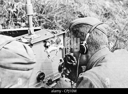 Soviet Radio Operator Stock Photo - Alamy