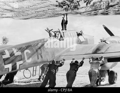 German 'destroyer' Messerschmitt Me 110, 1940 Stock Photo - Alamy