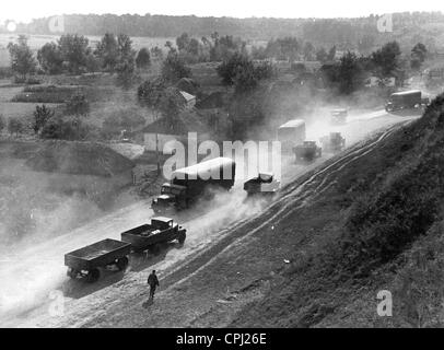 German trucks at the eastern Front, 1942 Stock Photo - Alamy