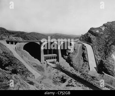 Coolidge Dam. San Carlos. 1930 Stock Photo - Alamy