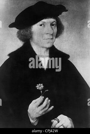 Self portrait by Joos van Cleve, c. 1519 AD, oil on wood - Museo ...