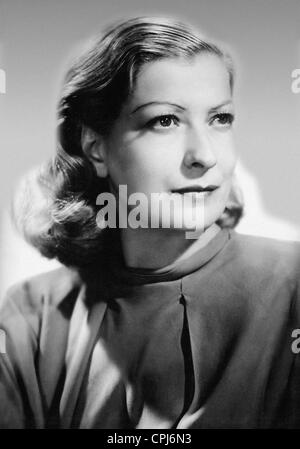 Hilde Hildebrand in 'Hedda Gabler', 1937 Stock Photo - Alamy