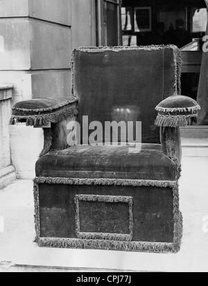 House of Commons. Speaker's Chair Stock Photo - Alamy