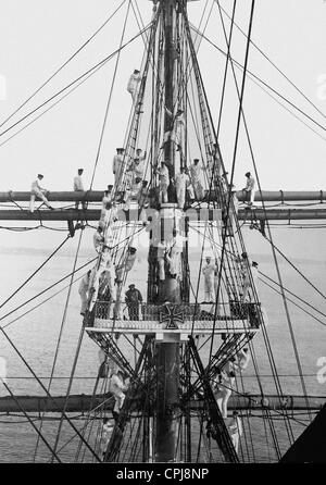 German Navy sail training ship Gorch Fock Stock Photo - Alamy