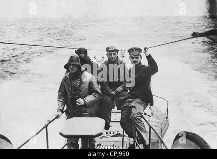 The German submarine U 53 in the Mediterranean, 1917 Stock Photo - Alamy
