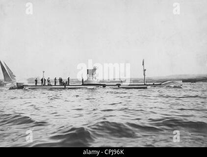 German submarine 'U-9', 1914 Stock Photo - Alamy