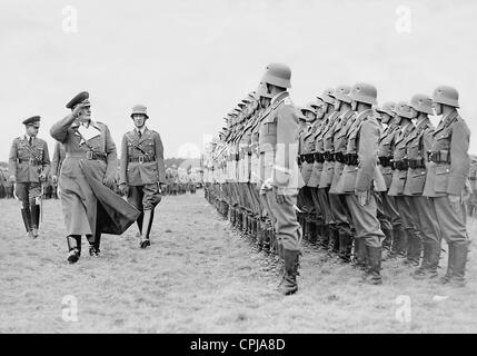 Hermann Goring steps off on his birthday the honor guard of the Stock ...