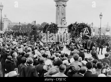 Funeral procession for Jean Louis Barthou in Paris, 1934 Stock Photo ...