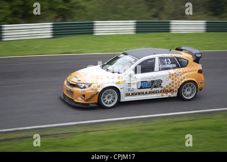 Ben Shimmin Time Attack Subaru Impreza WRX Sti at Cadwell Park Stock ...