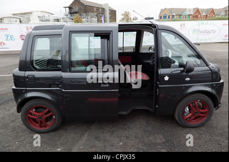 The Mia electric car, on display at ecovelocity, 2011 Stock Photo - Alamy