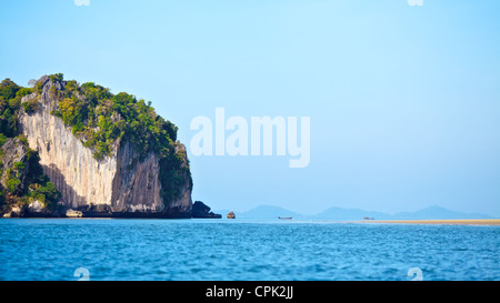 seashore with tall cliff, Andaman Sea, Thailand Stock Photo - Alamy