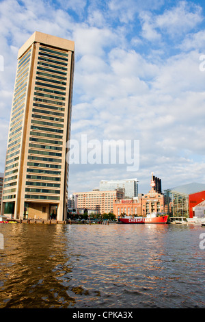 The Baltimore World Trade Center WTC at the Inner Harbor in Baltimore ...