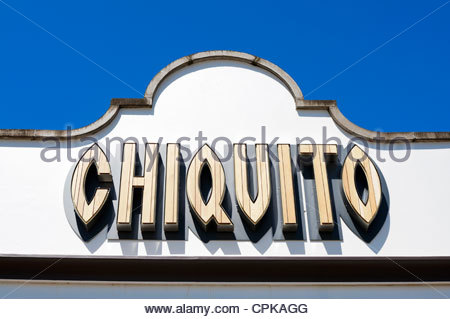 Chiquito restaurant bar & Mexican grill nestles under the modern Stock ...