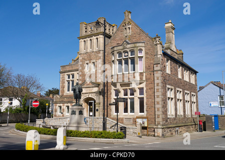 Passmore Edwards Free Library building, Camborne Cornwall England UK ...