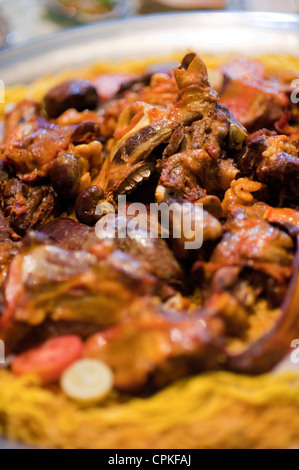 Traditional Saudi Arabian dish of kabsa Stock Photo - Alamy