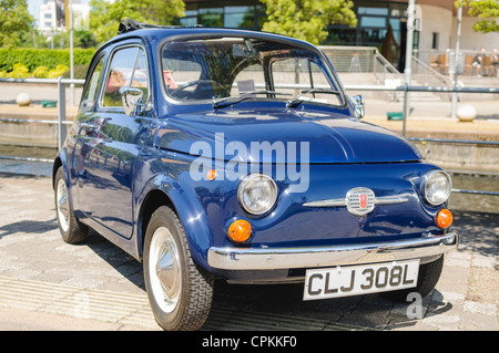 Fiat 500 car classic small Italian Stock Photo - Alamy