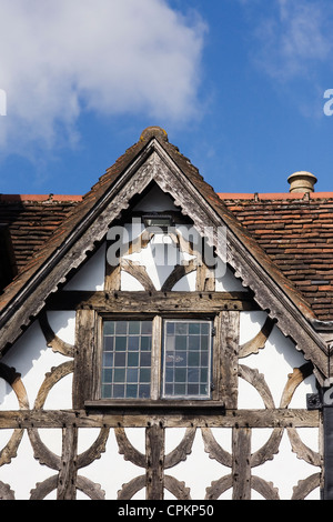 The Garrick Inn Window, Stratford Upon Avon, Warwickshire, England, UK ...