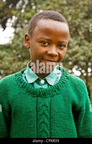 Portrait of a cute Kenyan boy Stock Photo - Alamy