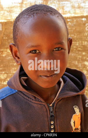 Portrait of a cute Kenyan boy Stock Photo - Alamy