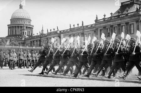 Reich Labour Service [Reichsarbeitsdienst, RAD] , 1938 Stock Photo - Alamy