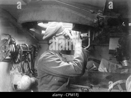 GERMAN TANK COMMANDER Stock Photo - Alamy