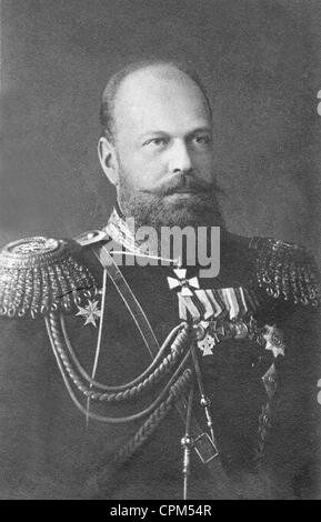 Tsar Alexander III, circa 1890 Stock Photo - Alamy