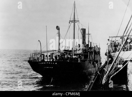 German auxiliary ship SMS 'Wolf', 1918 Stock Photo - Alamy