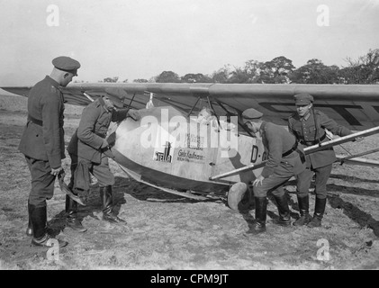 Pilot training at the Reichswehr, 1920s Stock Photo - Alamy