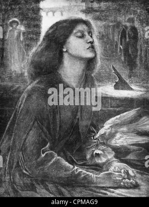 Beata Beatrix-Dante and Beatrice Stock Photo - Alamy