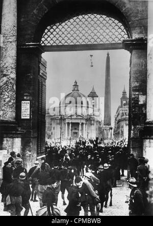 March on Rome, 1922 Stock Photo - Alamy