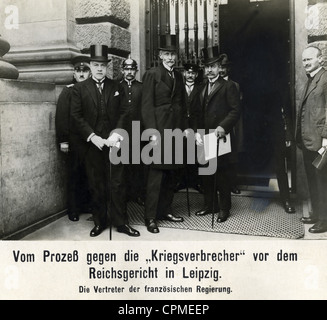 War-crimes trial in Leipzig, 1921 Stock Photo - Alamy