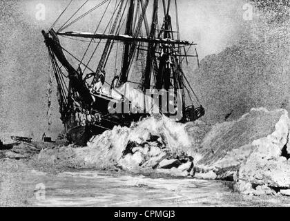 Polar ship, research vessel Fram, Fram Museum, Oslo, Norway ...