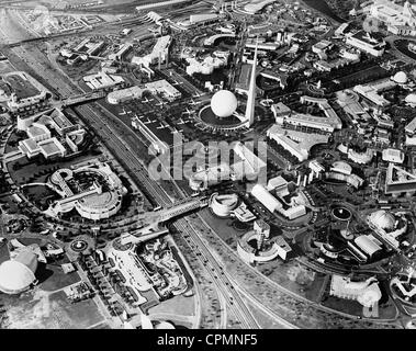 Aerial view of the 1939 New York World's Fair, Flushing, New York ...