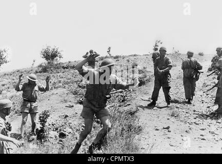 British soldiers surrender, 1941 Stock Photo - Alamy
