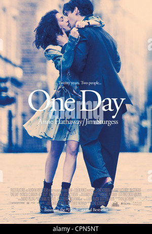 ANNE HATHAWAY, JIM STURGESS POSTER, ONE DAY, 2011 Stock Photo - Alamy