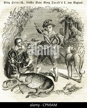 Henry Frederick Stuart, Prince of Wales 1610 Stock Photo - Alamy