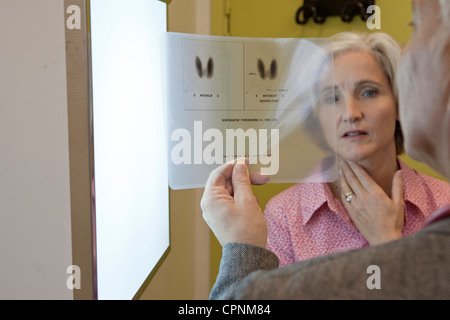 THYROID GLAND, SCINTISCAN Stock Photo - Alamy