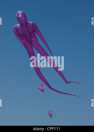 Martin Lester Spirit kite flying at the Berck International Kite ...