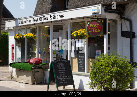 chilbolton village post office and store hampshire england uk Stock ...