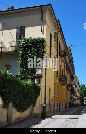 The old town of Novara Italy Stock Photo - Alamy
