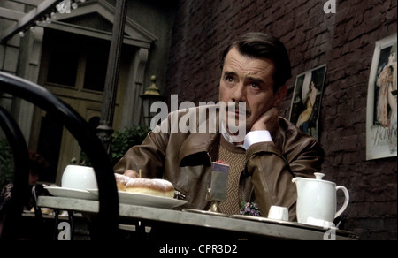 DESPAIR, Dirk Bogarde, Rainer Werner Fassbinder during a break in the ...