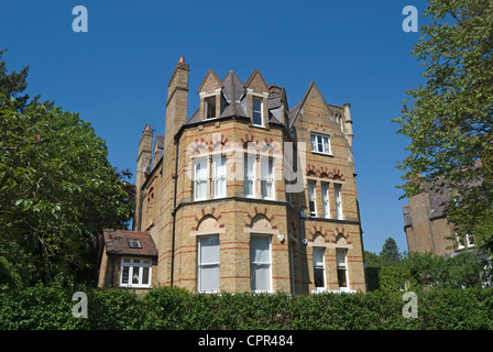 Victorian Gothic villa detached house home property with wrought iron ...